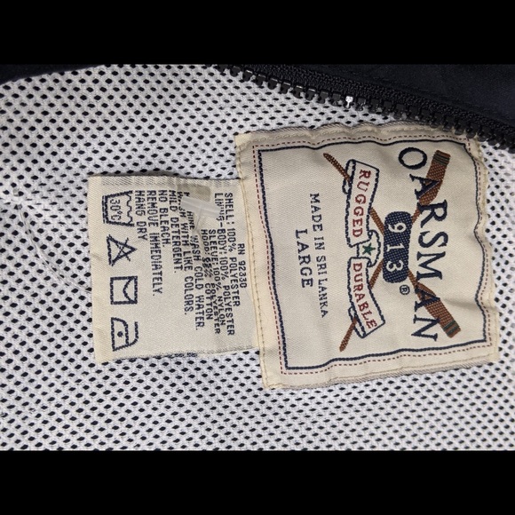 oarsman 913 | Jackets & Coats | Oarsman 93 14 Zip Pullover Windbreaker ...